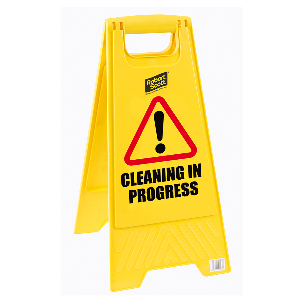 Cleaning in Progress Floor Sign - Licensed Trade Supplies