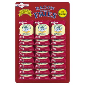 Smiths Bacon Fries Pub Card (24x24g) - Licensed Trade Supplies