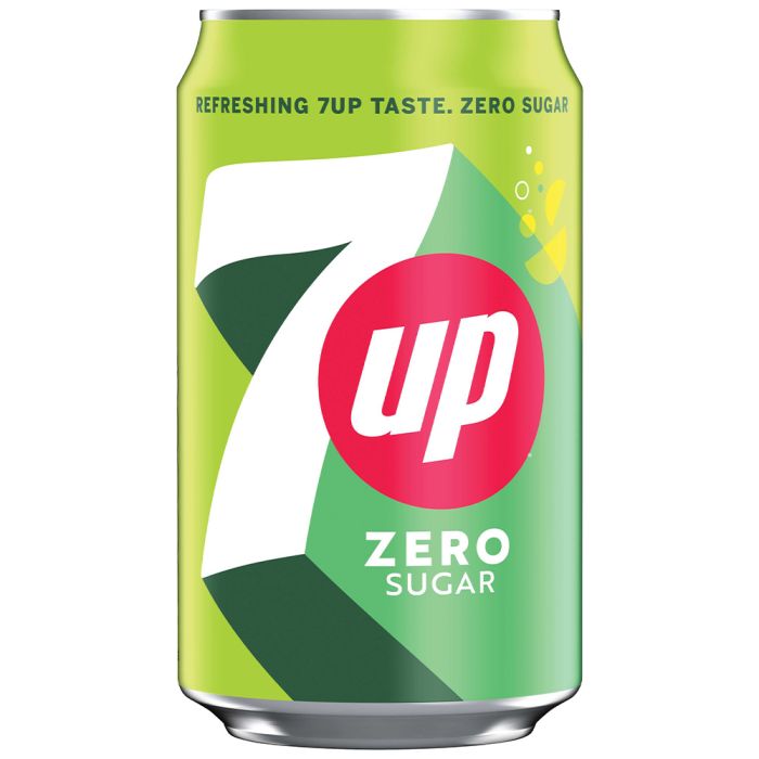 7Up Zero Can (24x330ml) - Licensed Trade Supplies