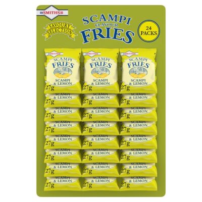 Smiths Scampi Fries Pub Card (24x27g) - Licensed Trade Supplies